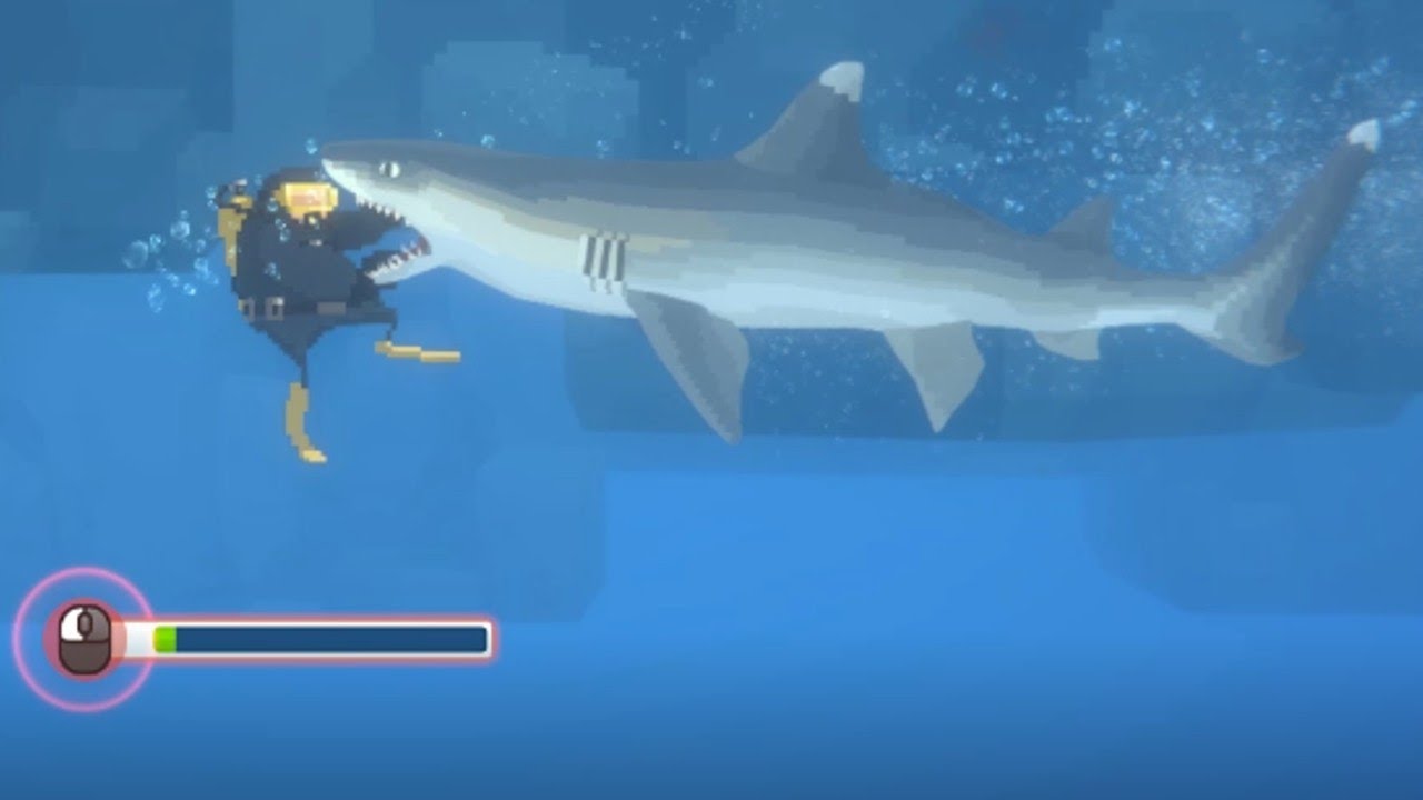 Where to Find a Whitetip Reefshark in Dave the DIver - YouTube