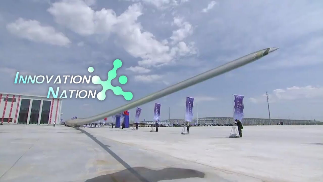 Onshore wind turbine with world's largest impeller diameter rolls off ...