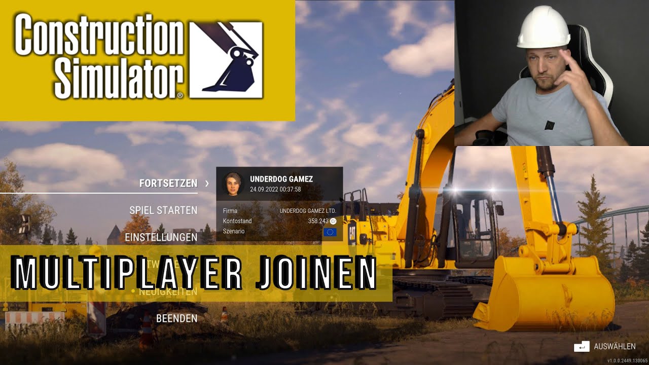 Tips & Tricks Multiplayer joinen / beitreten und hosten. Construction Simulator / Bau Simulator ...
