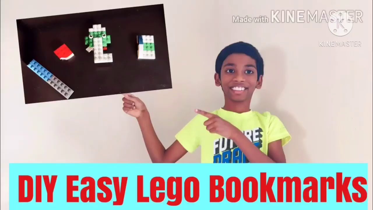 #How to make simple LEGO bookmarks#DIY - YouTube