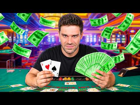 I am ON FIRE playing Free Bet Blackjack!
