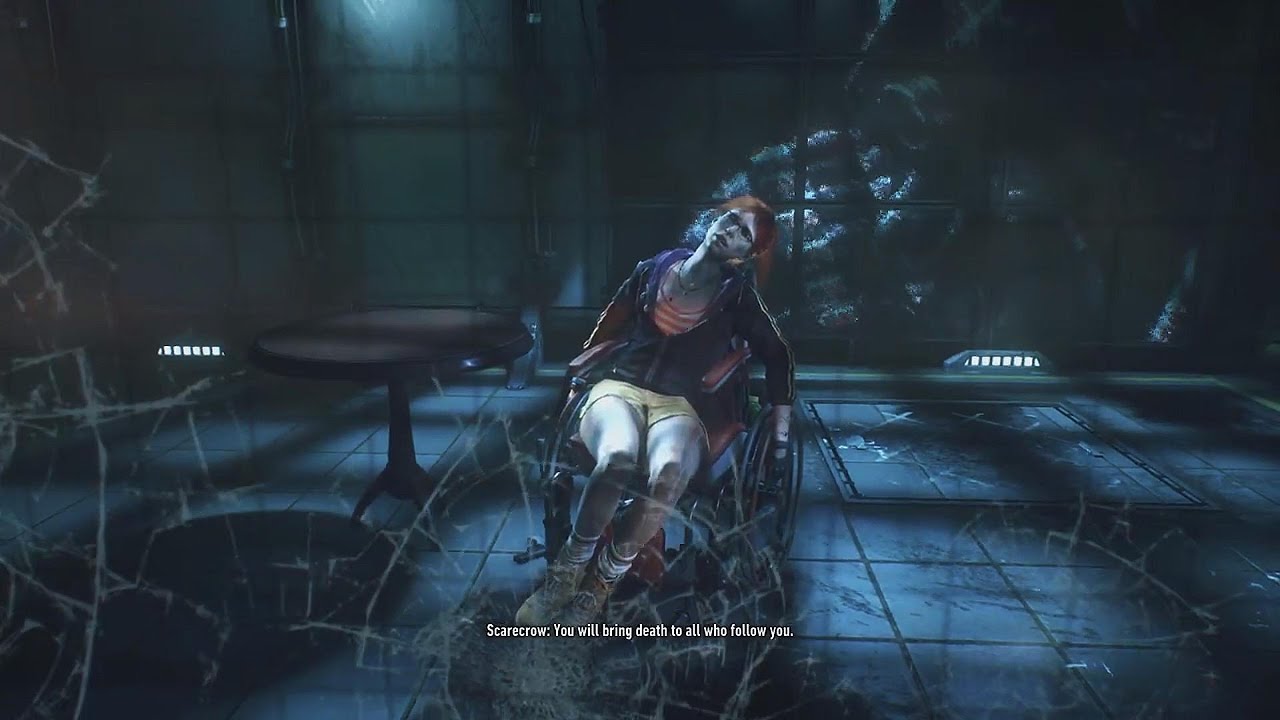 Barbara Gordon Death | Batman: Arkham Knight (PS4) (4K) - YouTube