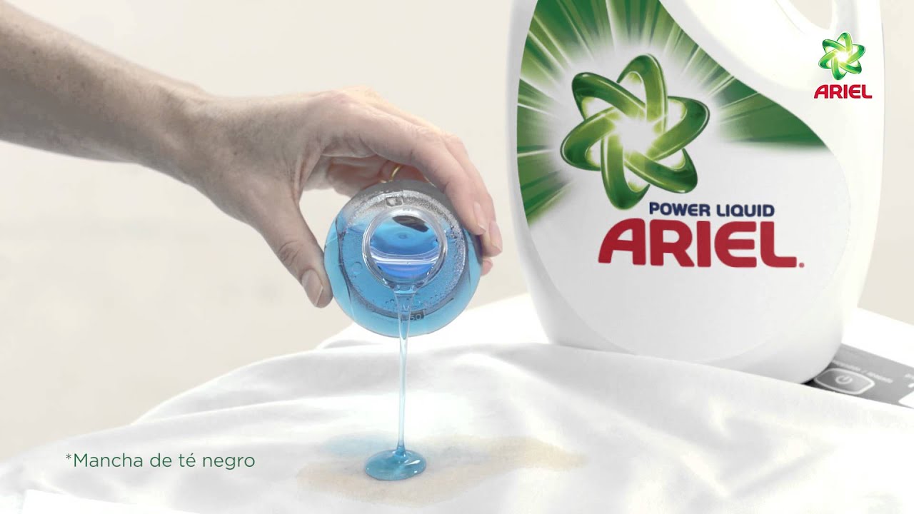 The Insiders Campaña Ariel Power Liquid Cómo usar - YouTube