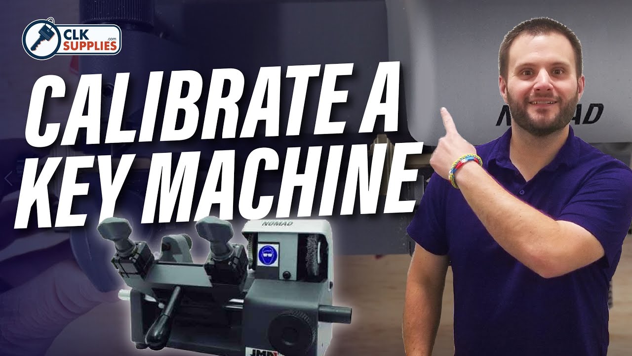 Locksmithing 101 | How To Calibrate A Key Machine - YouTube