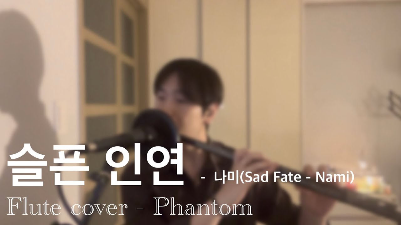 나미 - 슬픈 인연(Nami - Sad Fate), Flute Cover - YouTube