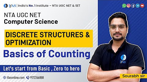 Discrete Structures And Optimization | UGC NET Computer Science | IFAS - YouTube