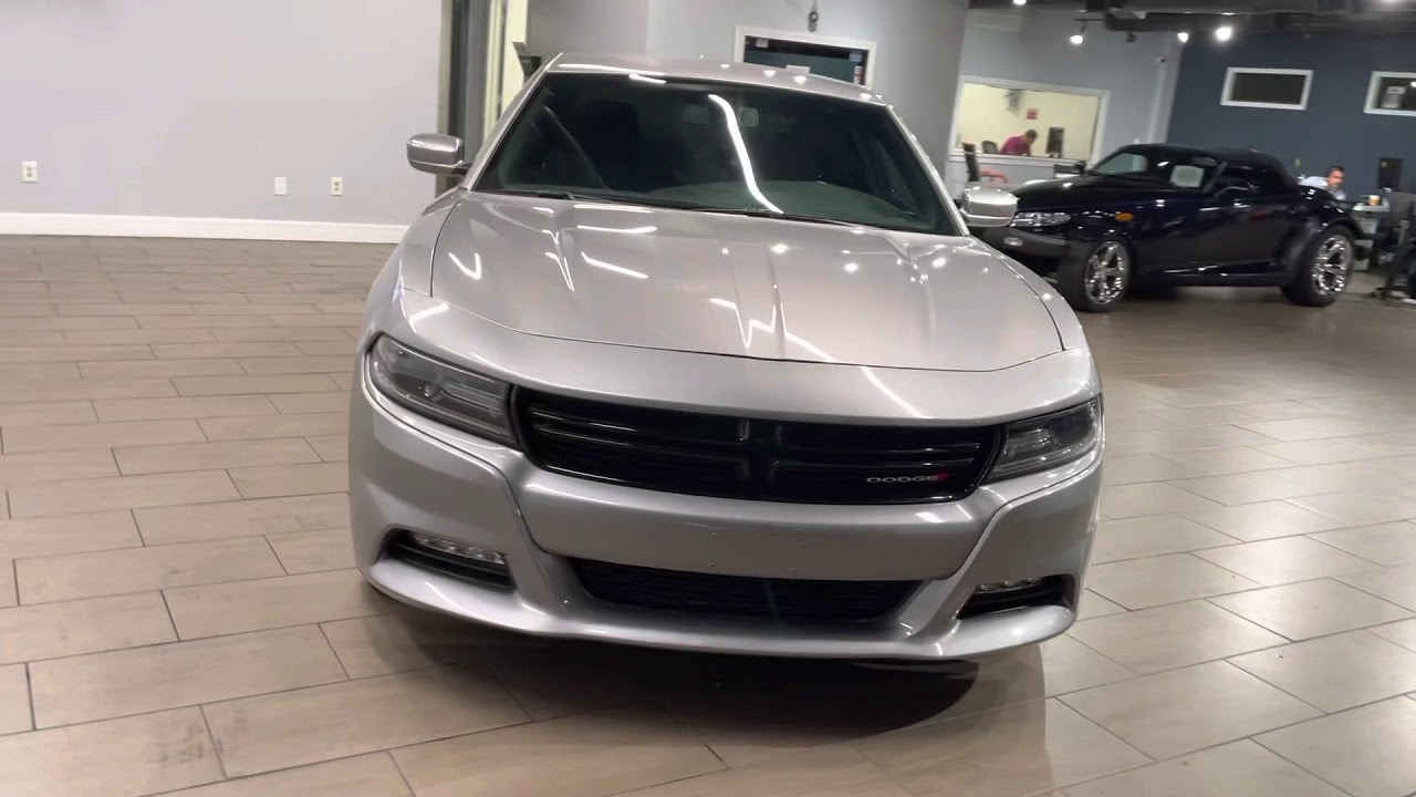 2017 DODGE CHARGER SXT RWD V6 3.6L Automatic - YouTube