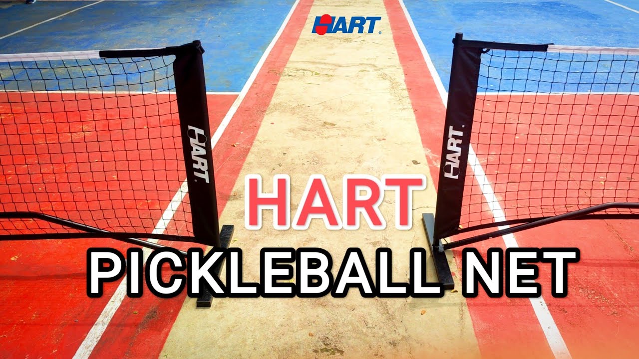 NET PORTABLE PICKLEBALL HART | Hart Pickleball - YouTube