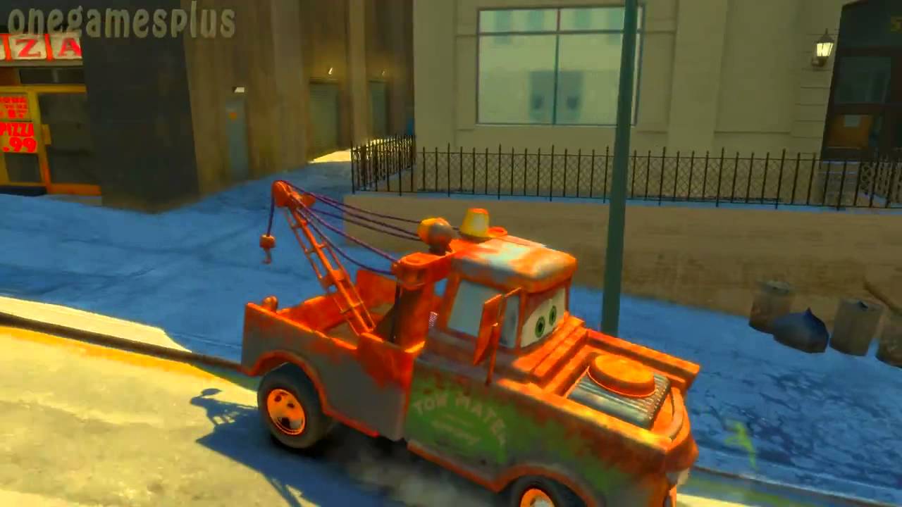 Disney cars Mater Tractor Tipping Part 3 HD - YouTube