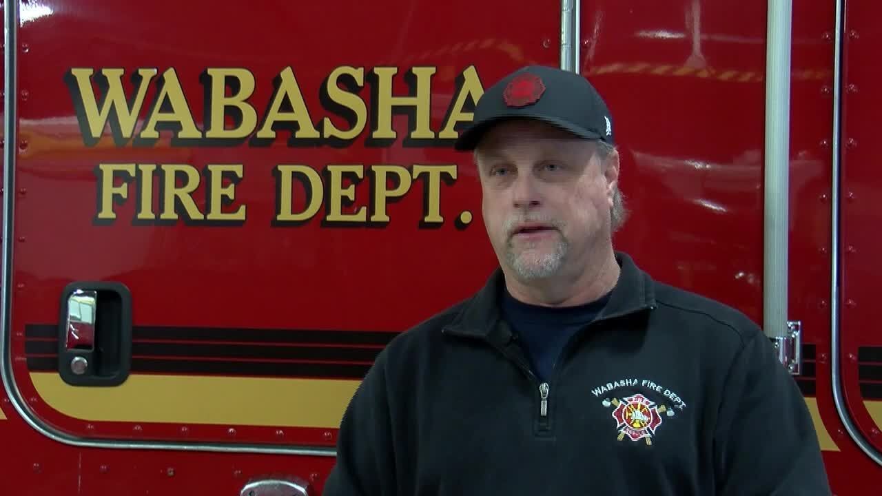 Wabasha fire chief celebrates 36 years of service - YouTube
