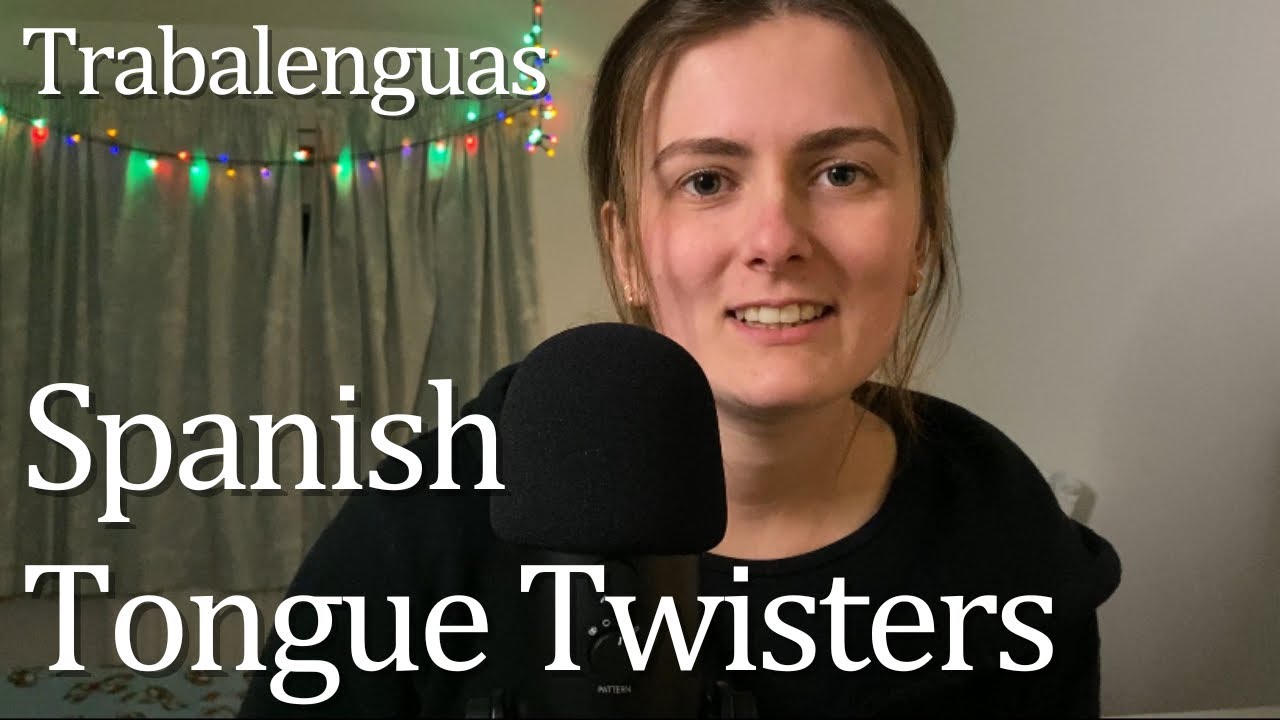 [ASMR] Spanish Tongue Twisters/Trabalenguas En Español | Whispered ...