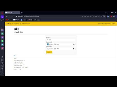 COMP1640 Enterprise Web Software Development Team 02 - YouTube