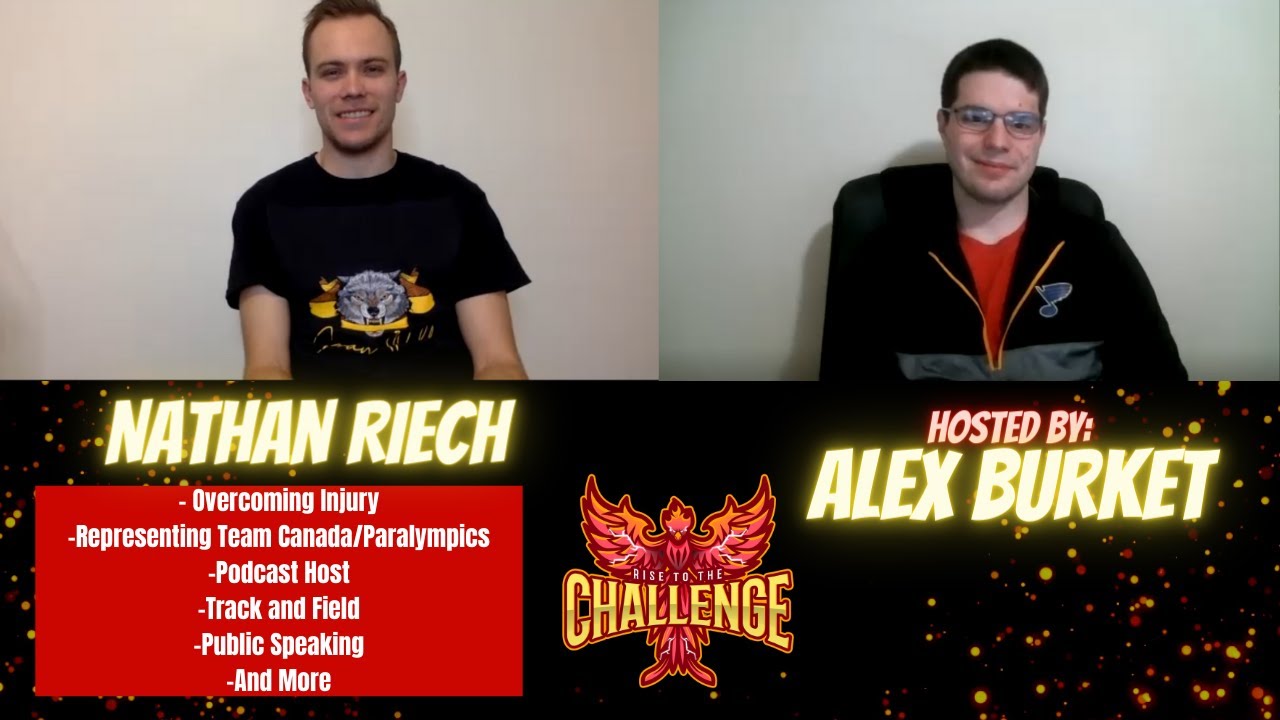 Nathan Riech talks: Overcoming Injuries, Paralympic Athlete ...