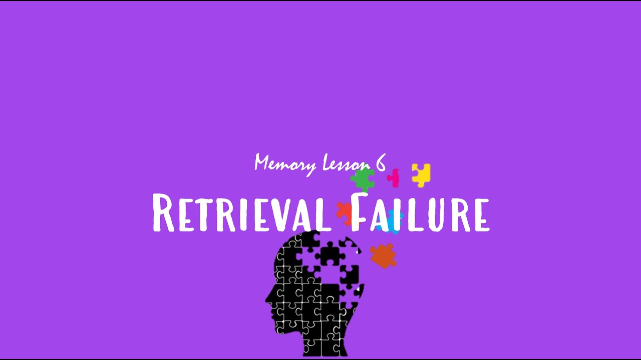 A-Level Psychology (AQA): Retrieval Failure - YouTube