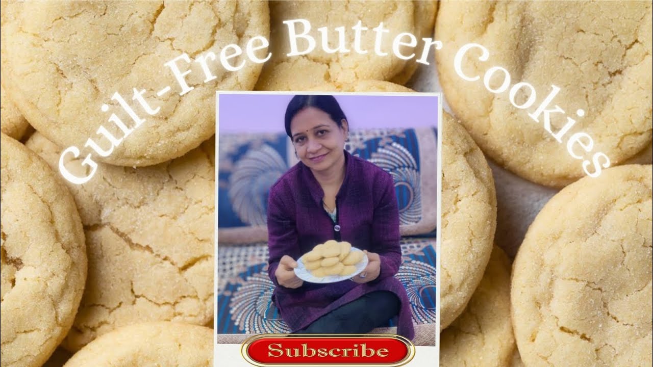Guilt Free Butter Cookies Recipe 🍪🍪 | Quick & Delicious! # ...