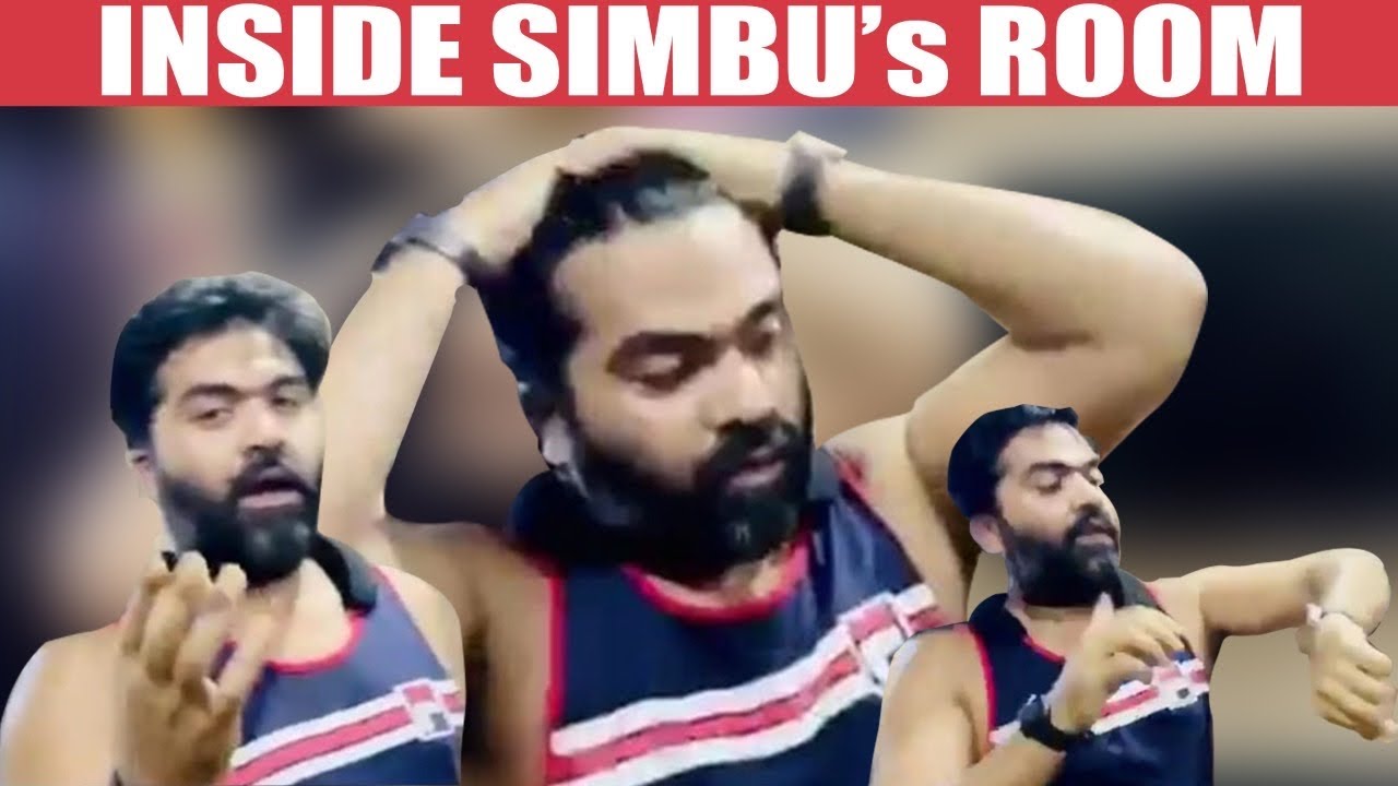 STR: இப்படியும் Workout பண்ணலாம் சிம்பு ஐடியா - Simbu's Mass Running ...