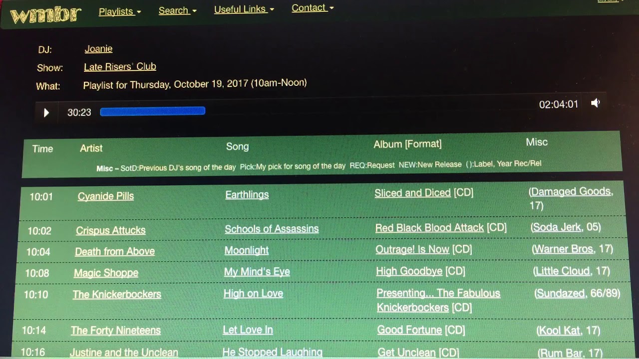 On WMBR Late Risers’ Club - YouTube