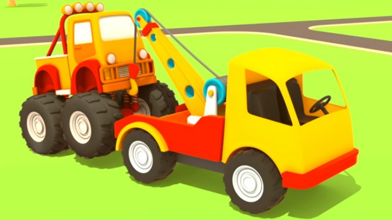 Helper Cars. A Cartoon for Kids & Car Games - YouTube