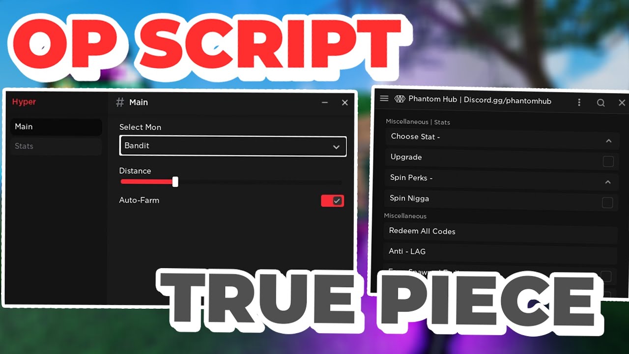 *Updated* Roblox True Piece Script | Mob Farm, Max Stats, Fruit Farm ...