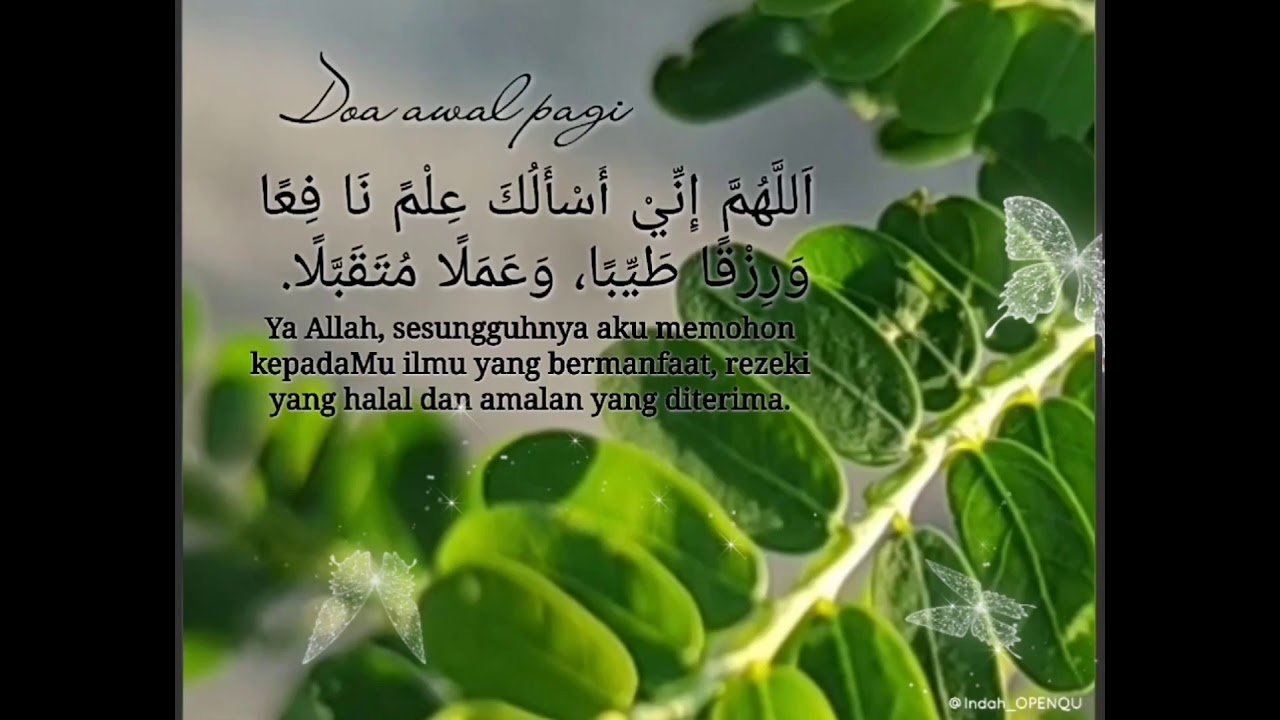 DOA AWAL PAGI - YouTube