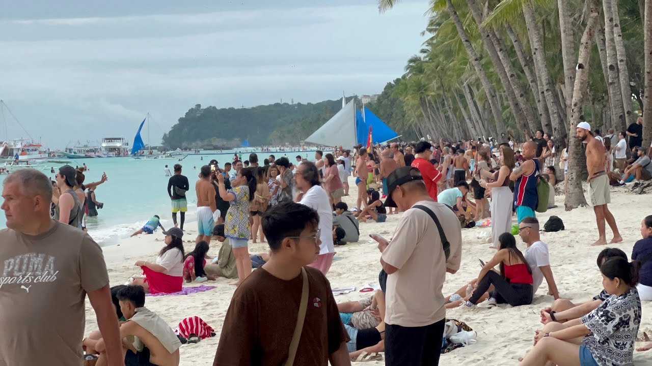 BORACAY Philippines | February 12 2026 | Walk Tour At The White Beach ...