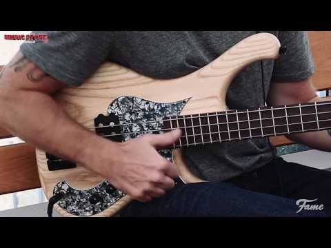 Wojtek Pilichowski plays the FAME PI4 Signature Bass Part 1