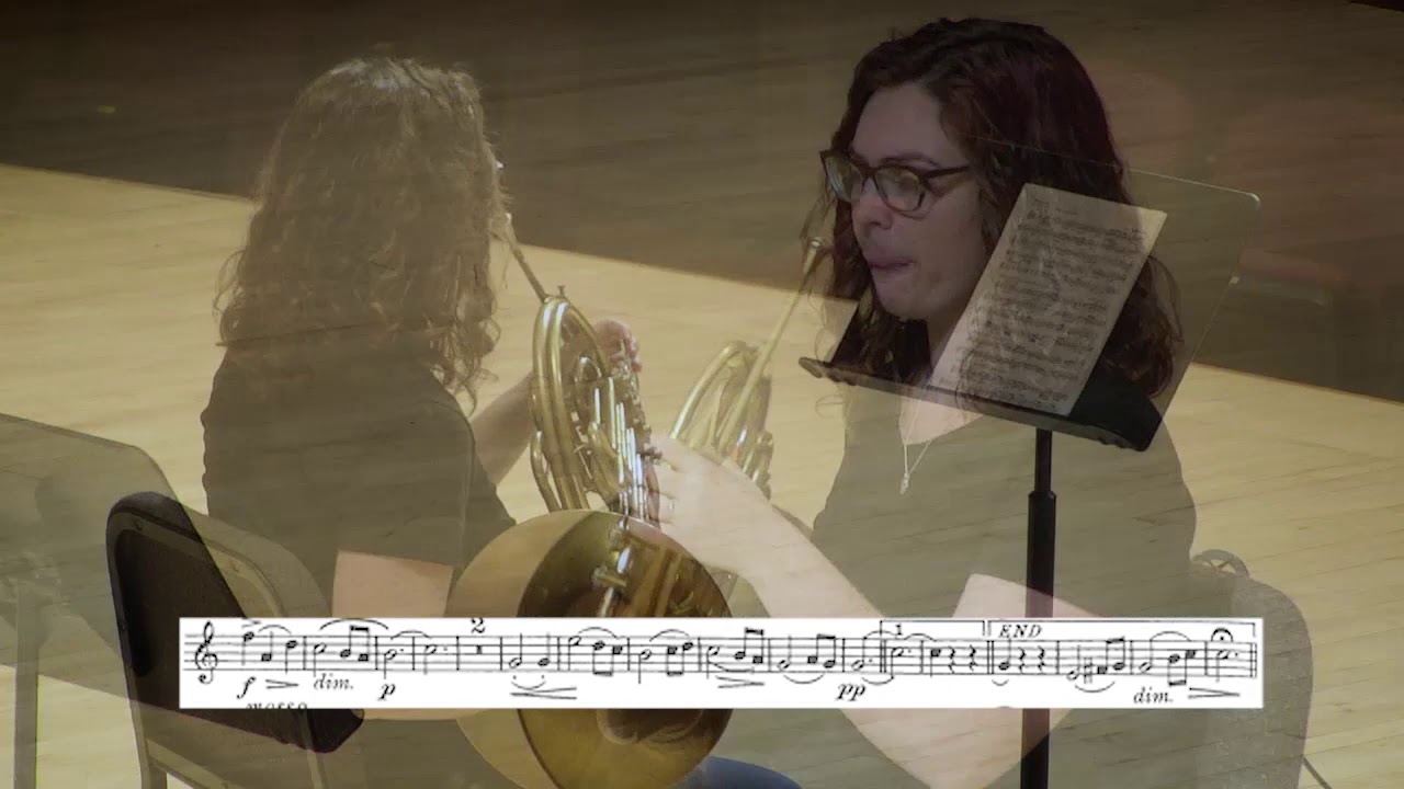 ILMEA Set 1, French Horn: Romance, Op 36 by Saint-Saëns (Jena Gardner ...