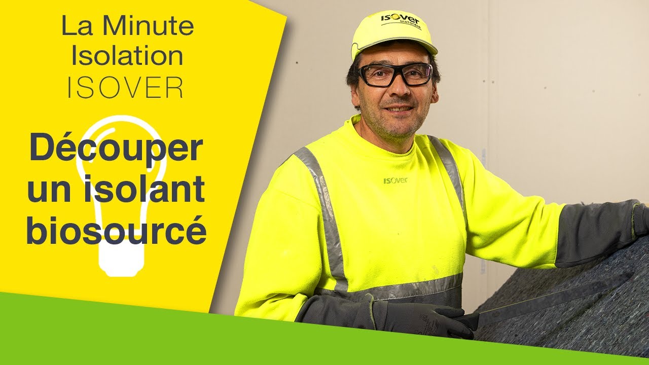 Découper un isolant biosourcé ? L'exemple avec Isocoton | La Minute ...