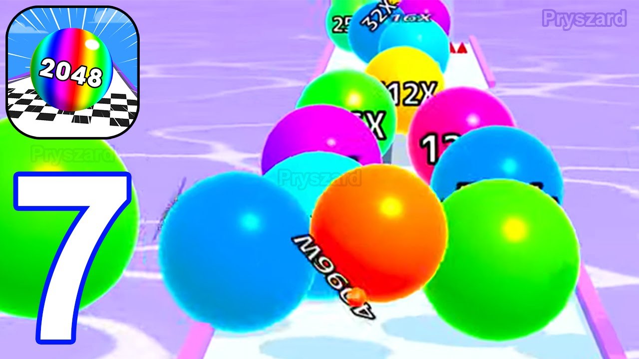 Ball Run 2048 - Gameplay Walkthrough Part 7 New Record 256AZ (iOS ...