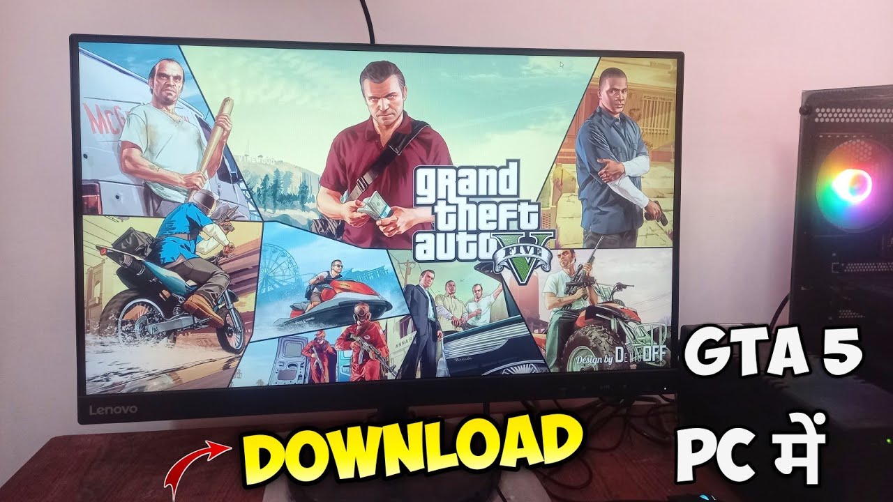 How To Download GTA 5 In Pc & Laptop Easy Method 2023 | GTA 5 Game Pc ...