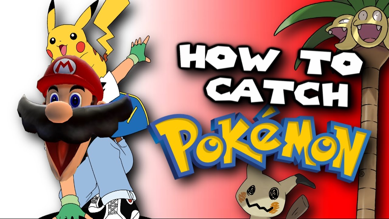 Super Mario Guides: HOW TO CATCH POKEMON - YouTube