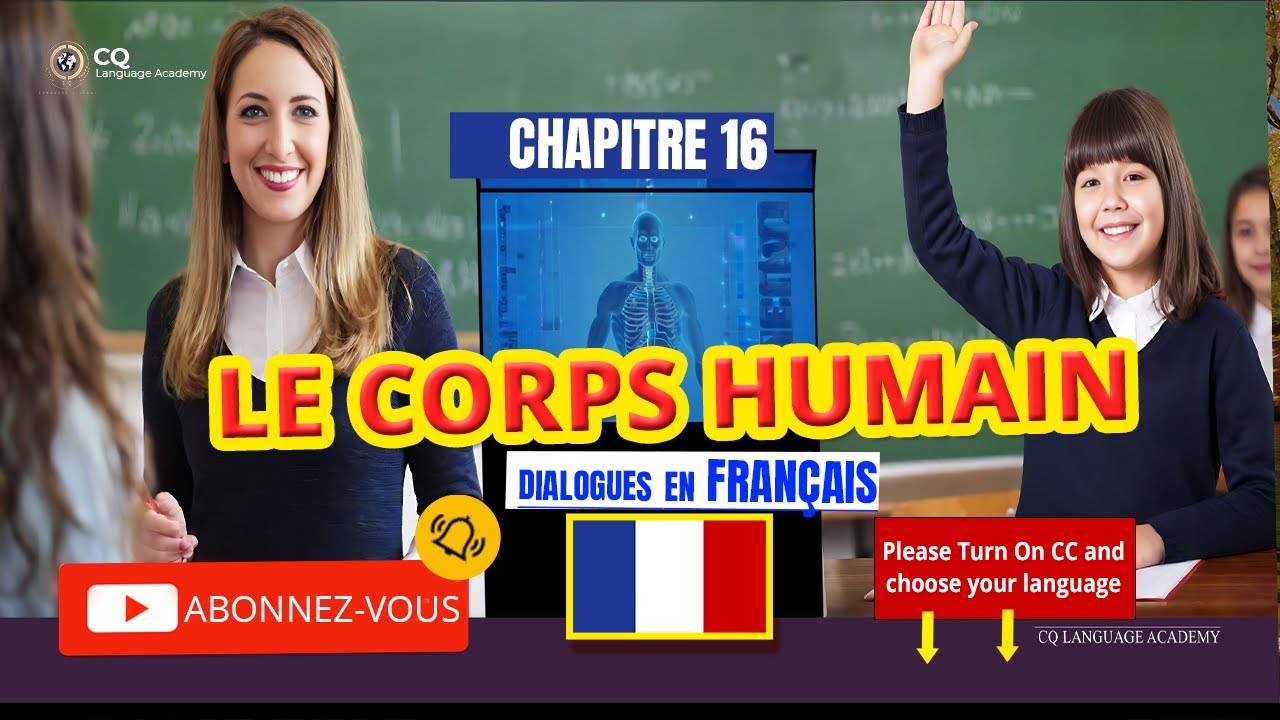 French Lesson #17 : Le Corps Humain - YouTube