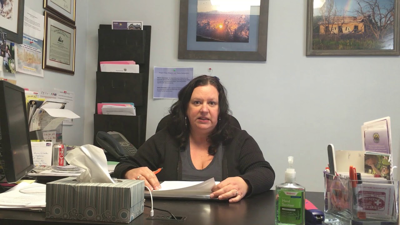 A message from Project Hope for the Homeless regarding the coronavirus ...