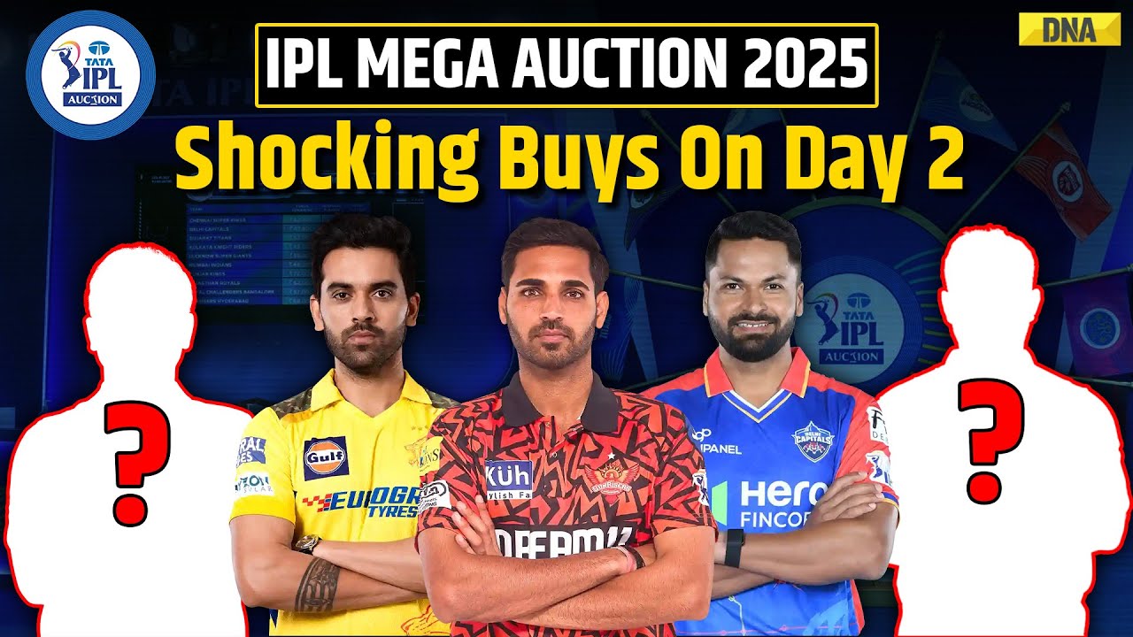 IPL Auction 2025: Top Buys Of Day 2 Of IPL Mega Auction 2025 | IPL 2025 ...
