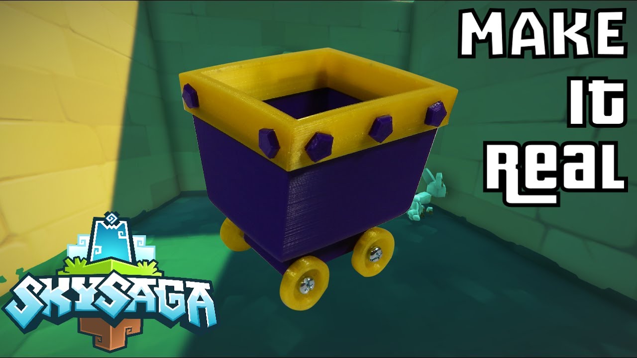 SkySaga: Make it Real 9 - Beta preview minecart!! - YouTube