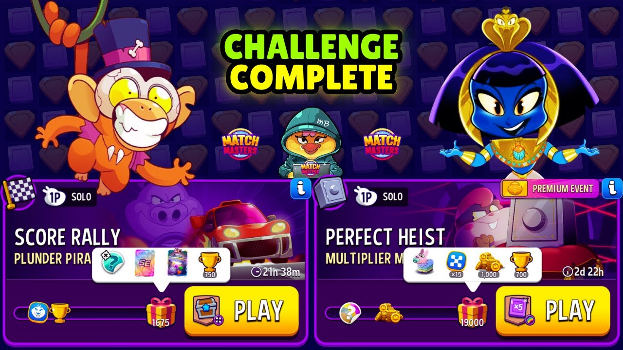 x2 Solo Challenge/ Plunder Pirates + Super Sized Score Rally ...