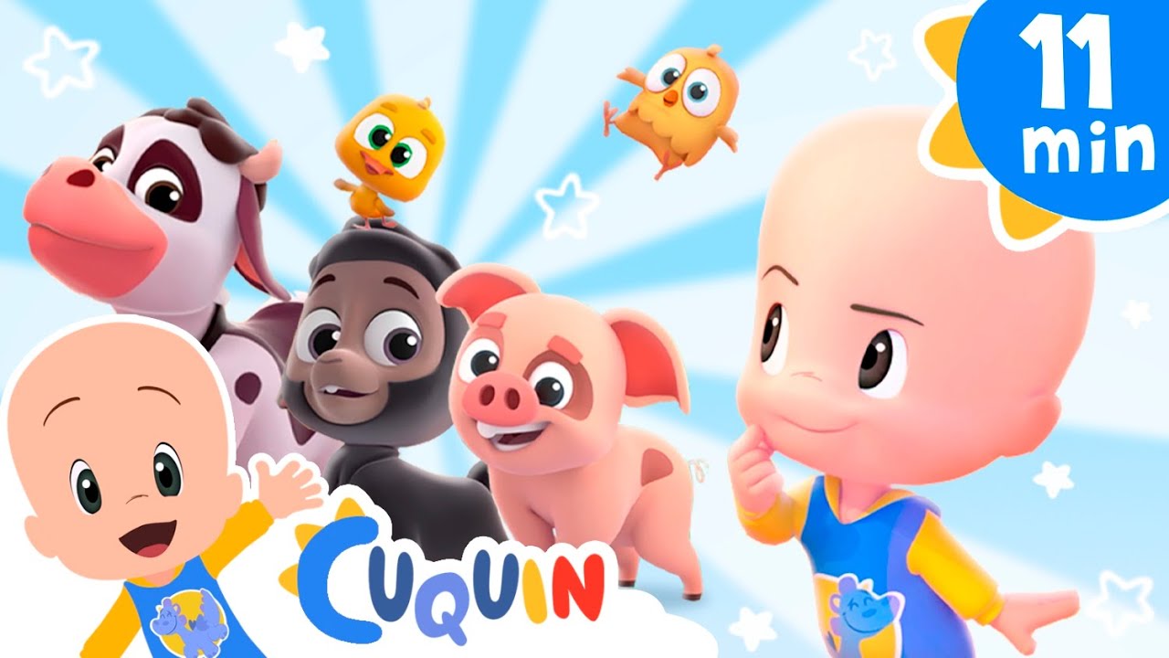 Old McDonald Had a Farm (Hide & Seek) | Kids Education | Cleo & Cuquin ...