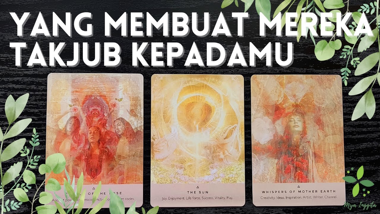 YANG MEMBUAT MEREKA TAKJUB KEPADAMU | PILIH KARTU TAROT - YouTube