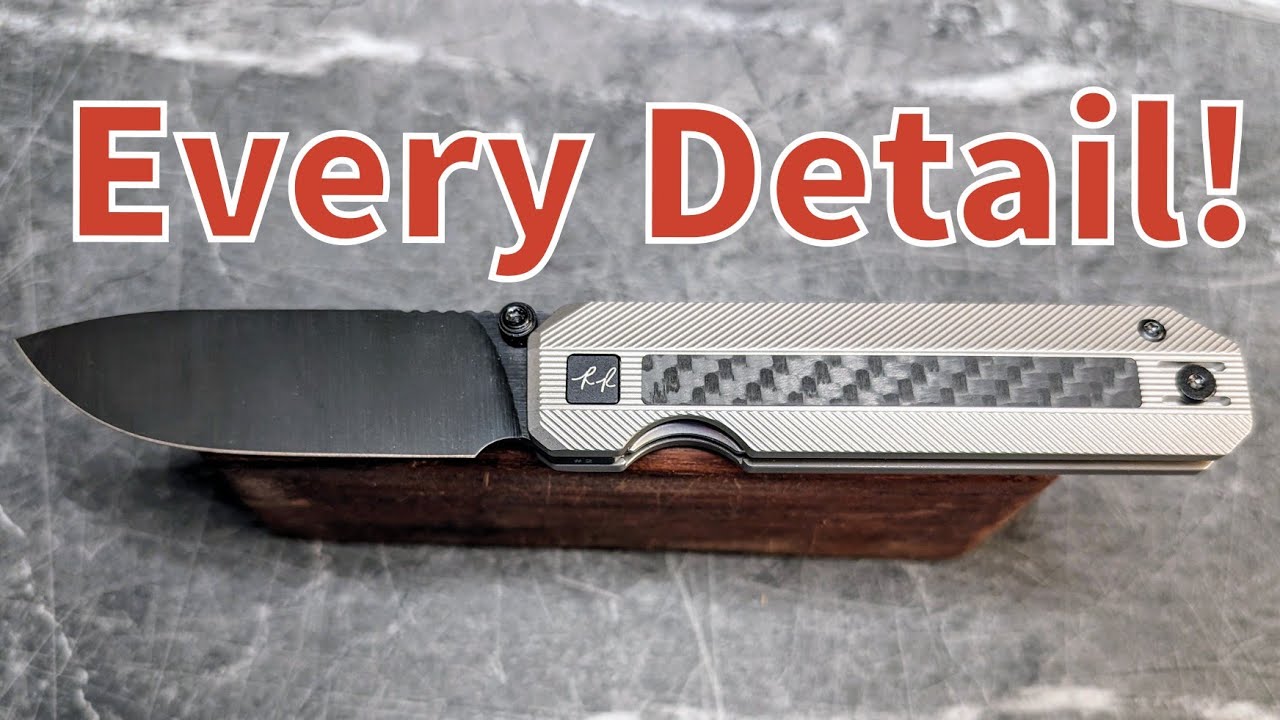 Epic Looking Gentleman's Slicer! The Knife Standards RR3 - YouTube