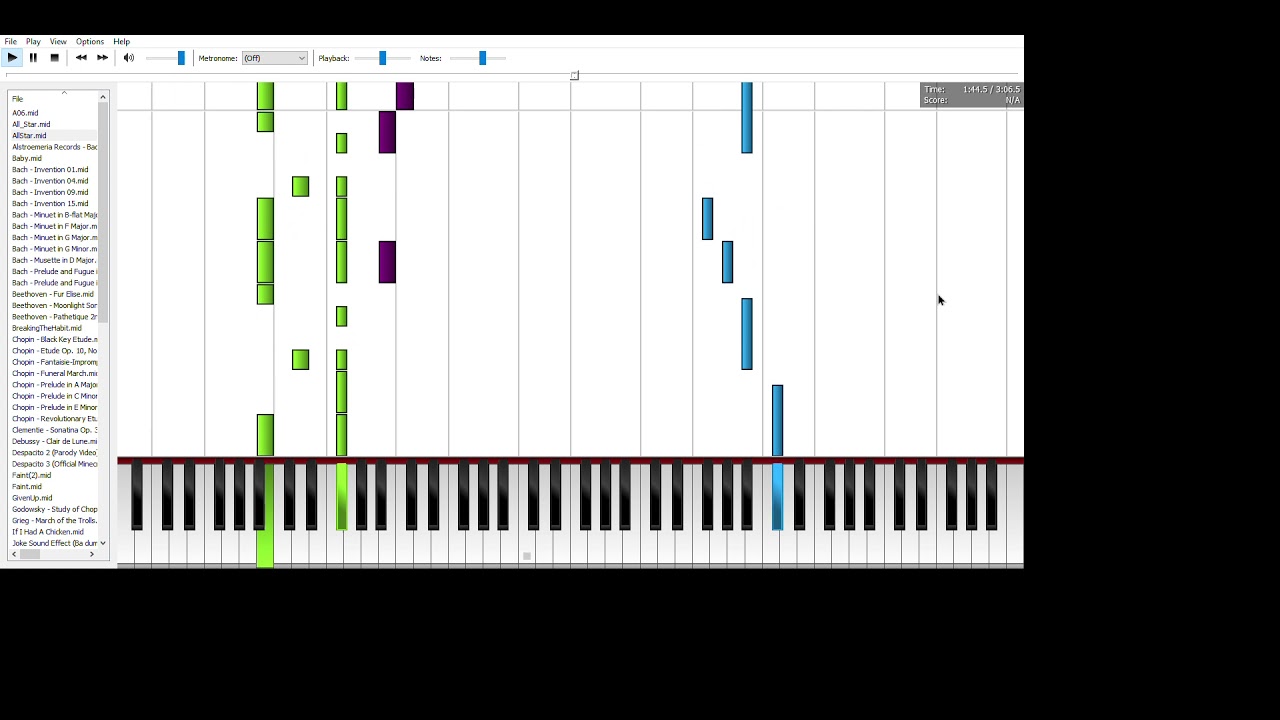 Smash Mouth - All Star MIDI - YouTube