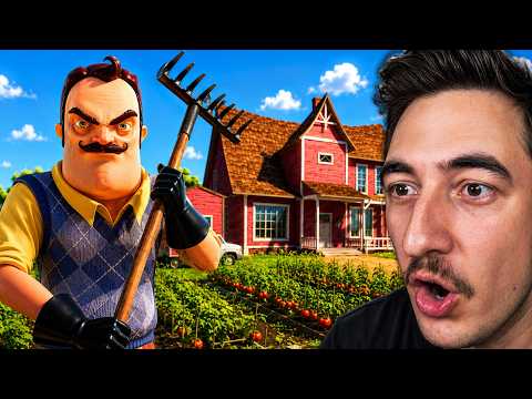 WILSON'UN ÇİFTLİĞİNE DALDIM - Hello Neighbor Mods