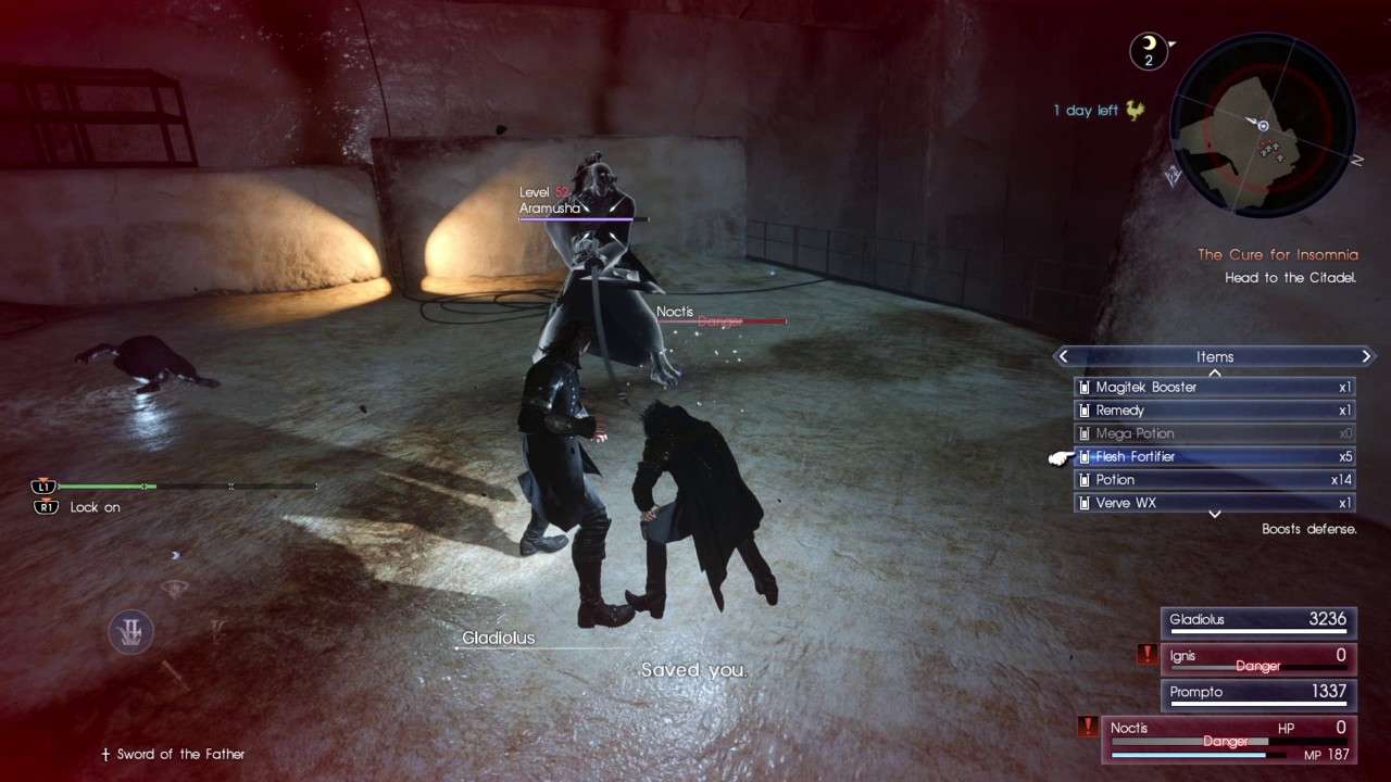 FINAL FANTASY XV - Tomb of the Clever - YouTube