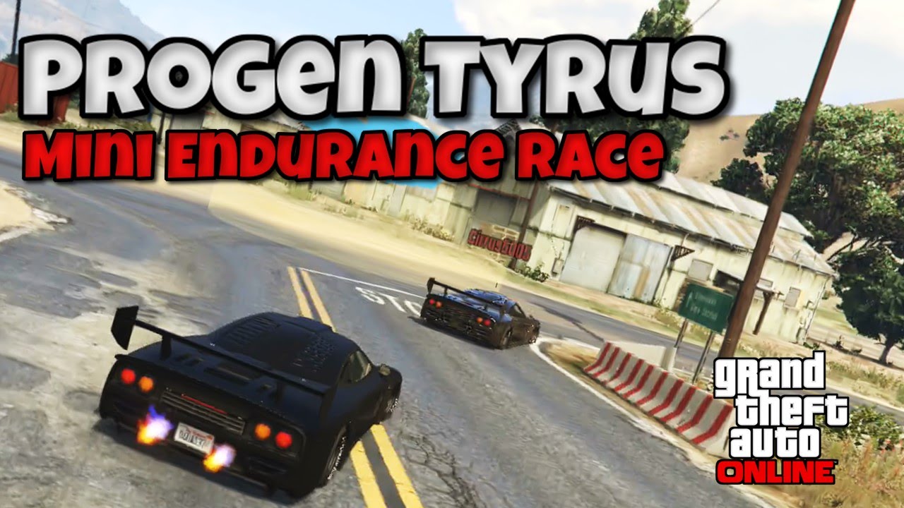 GTA 5 - Progen Tyrus Mini Endurance Race Highlights! (COTM Season 2 ...