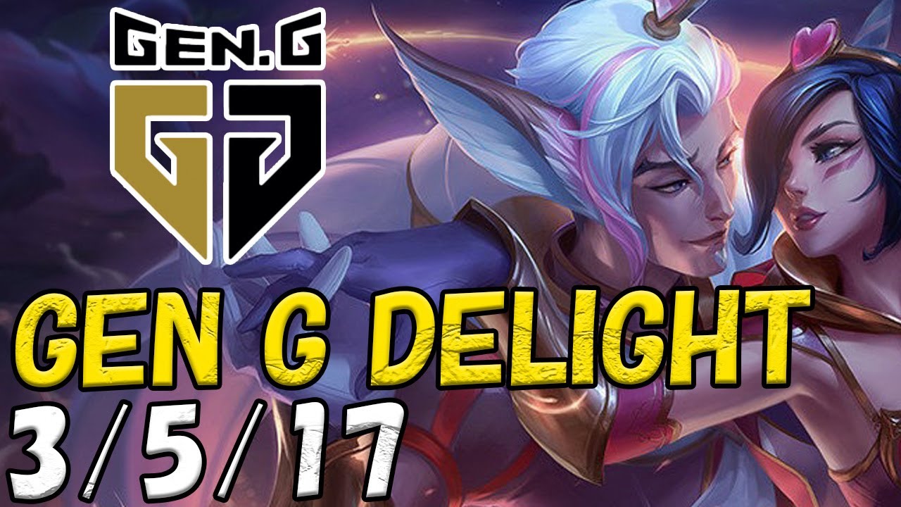 Gen.G Delight ラカン(Rakan) VS レオナ(Leona) SUPPORT patch 13.7 KR RANK - YouTube