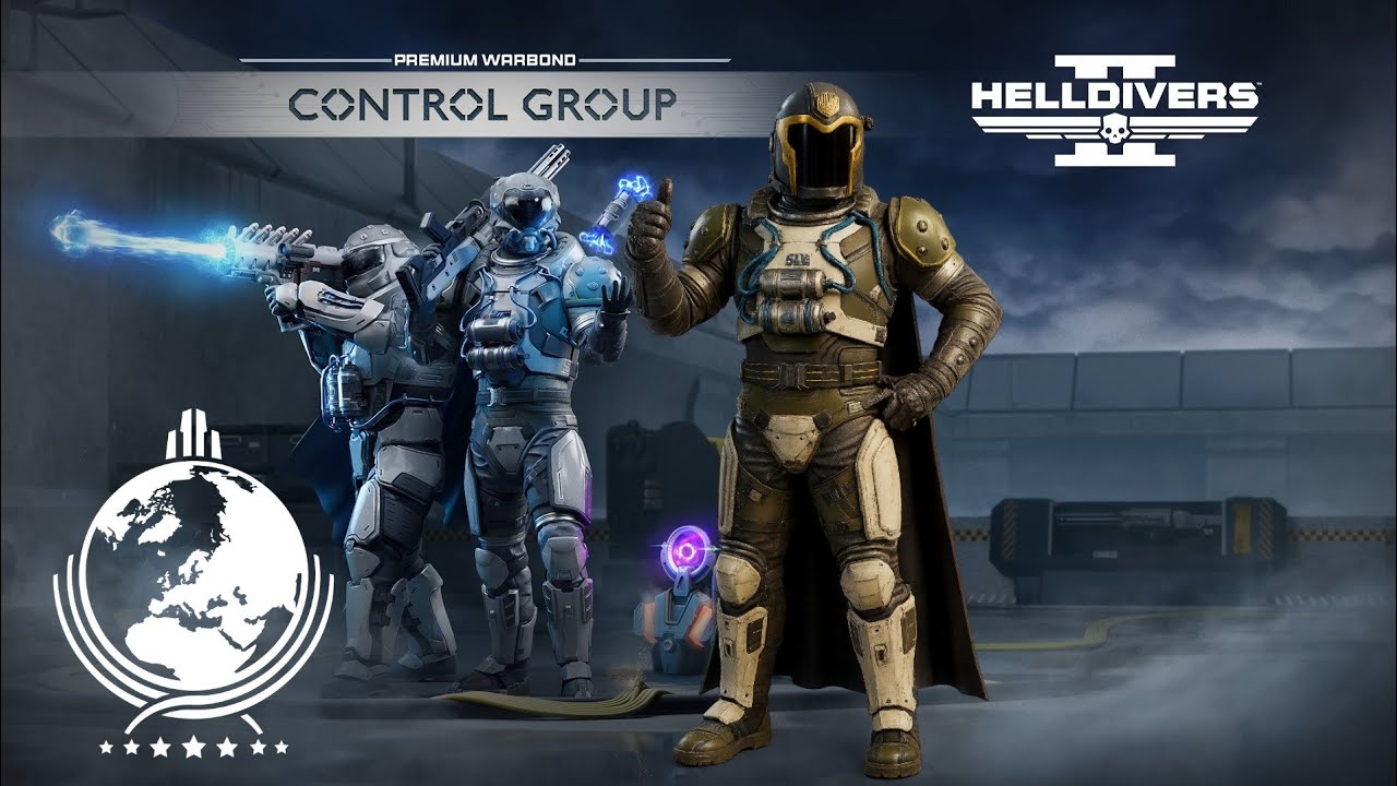 HELLDIVERS 2 | Full Warbond GRIND - CONTROL GROUP - YouTube