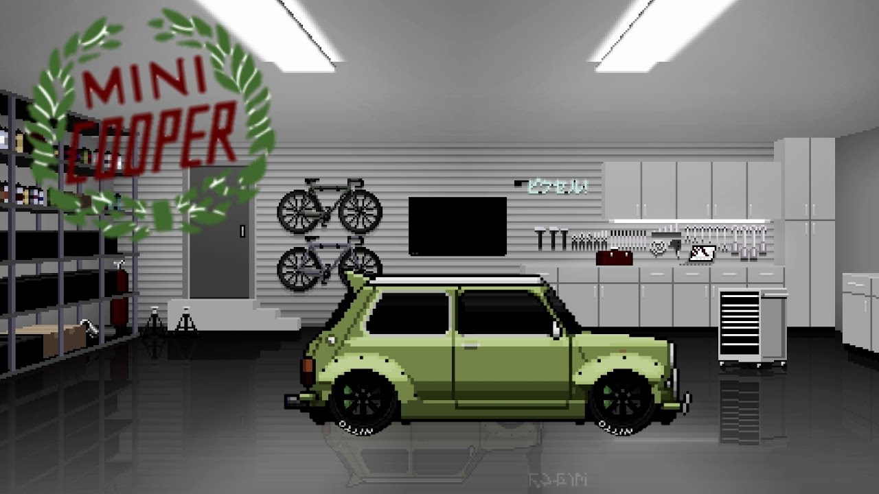 421 KMH MORRIS MINI ! #pixel car racer - YouTube