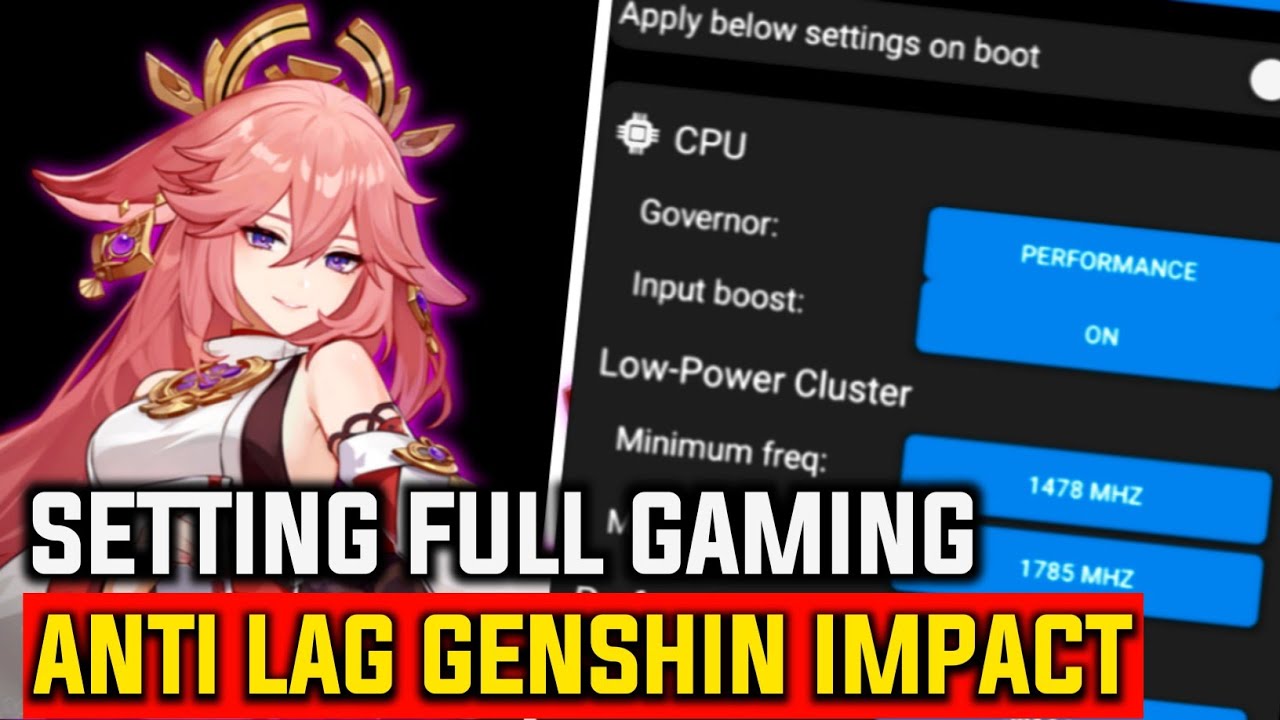 FULL SETTING GAMING ANTI LAG‼️ KERNEL NO GRAVITY | POCO X3 PRO TAKUT ...