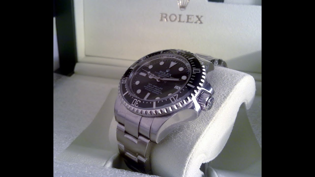 Rolex DeepSea close up view - YouTube