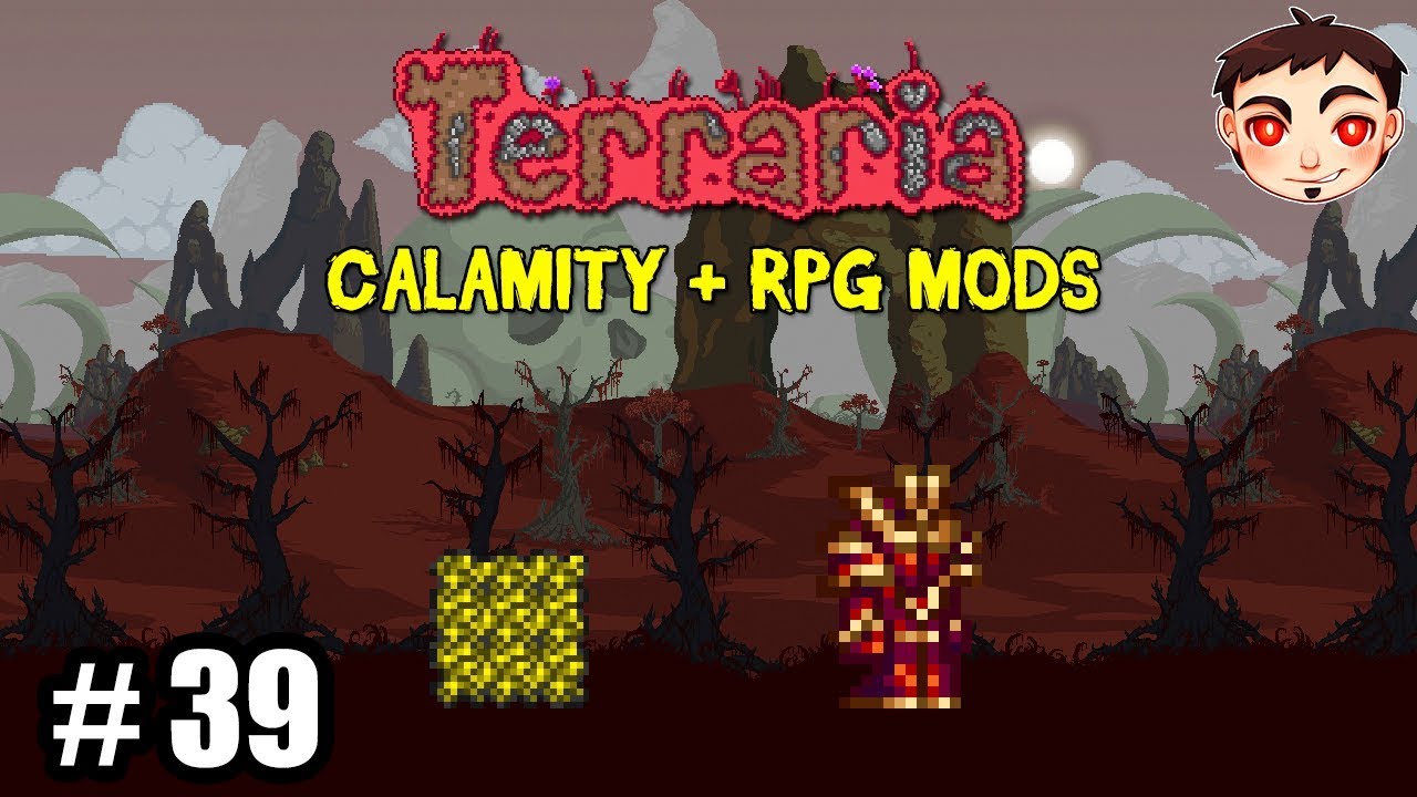 ¡MINERAL CHAOTIC Y SU ARMADURA! - Terraria [Calamity + RPG Mods] EP. 39 ...