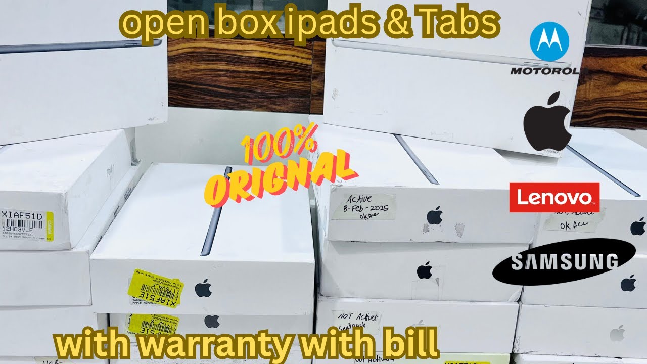 100% ORIGNAL TABLETS | OPEN BOX | WITH BILL WARRANT | UBUY DEALS ...